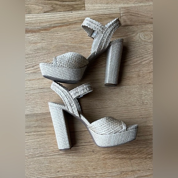 Jessica Simpson | Shoes | Jessica Simpson Priella 2 Natural Worn ...